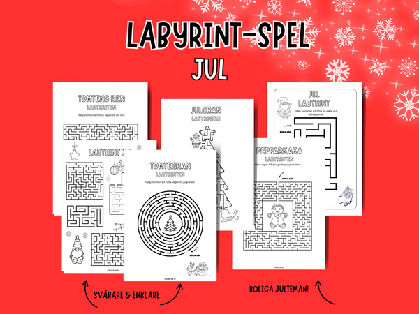 Labyrint-spel – Spelrutan